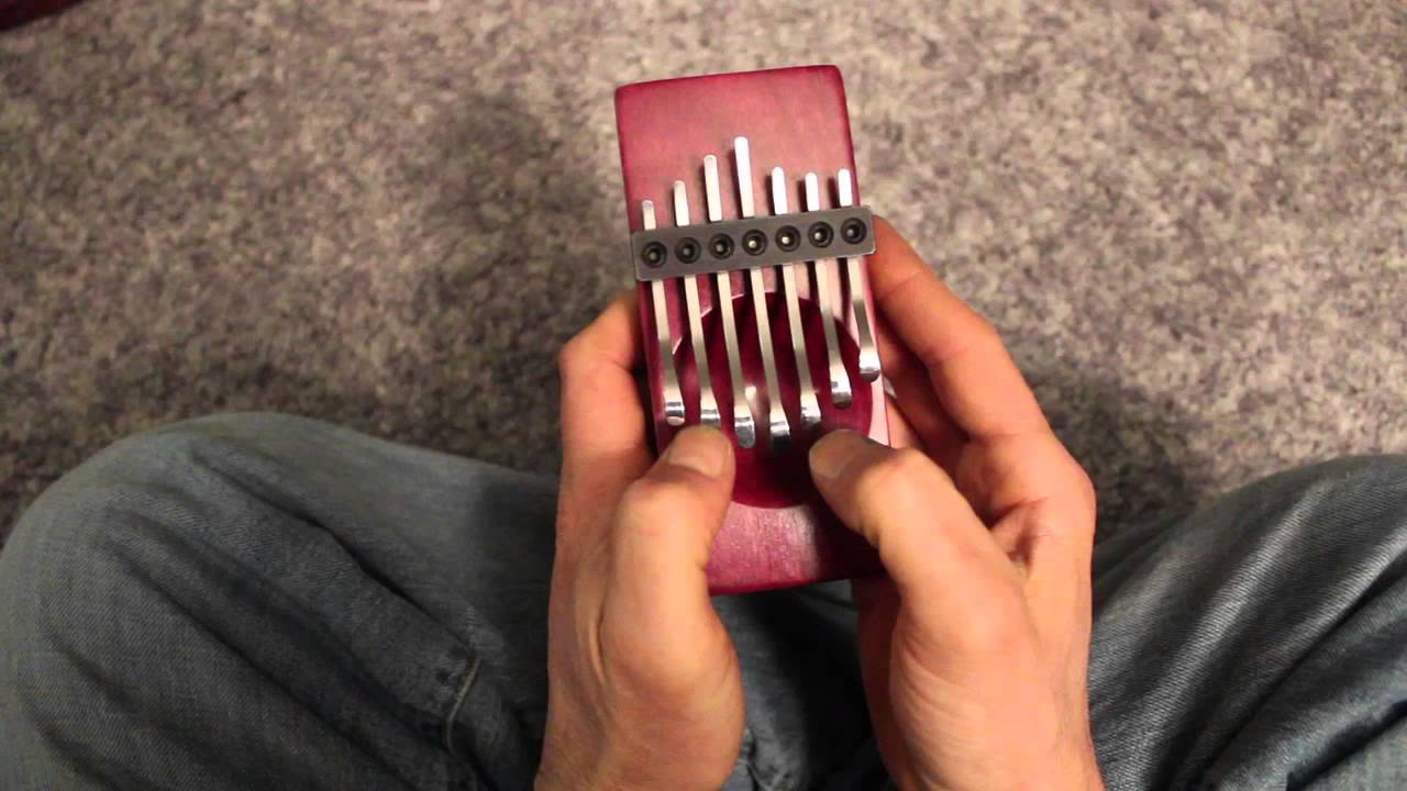 7 Note Purple Heart kalimba - YouTube