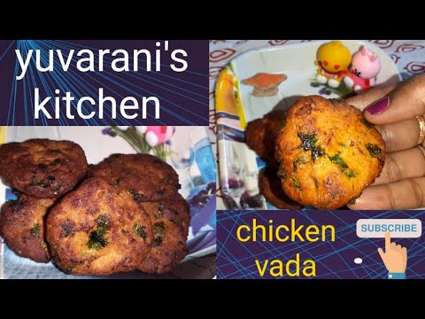 chicken vada recipe in telugu || chicken vada recipe || chicken recipe ...