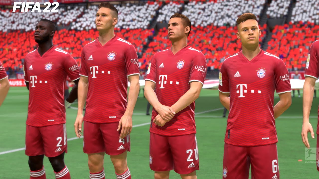 FIFA 22 | Bayern Munich vs Borussia Dortmund – Bundesliga 2021/22 ...
