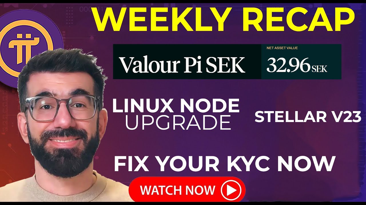 PI NETWORK JUST WENT REGULATED?! 🇪🇺 Valour PI ETP Live + On-Chain KYC v23 (Linux Node Update ...