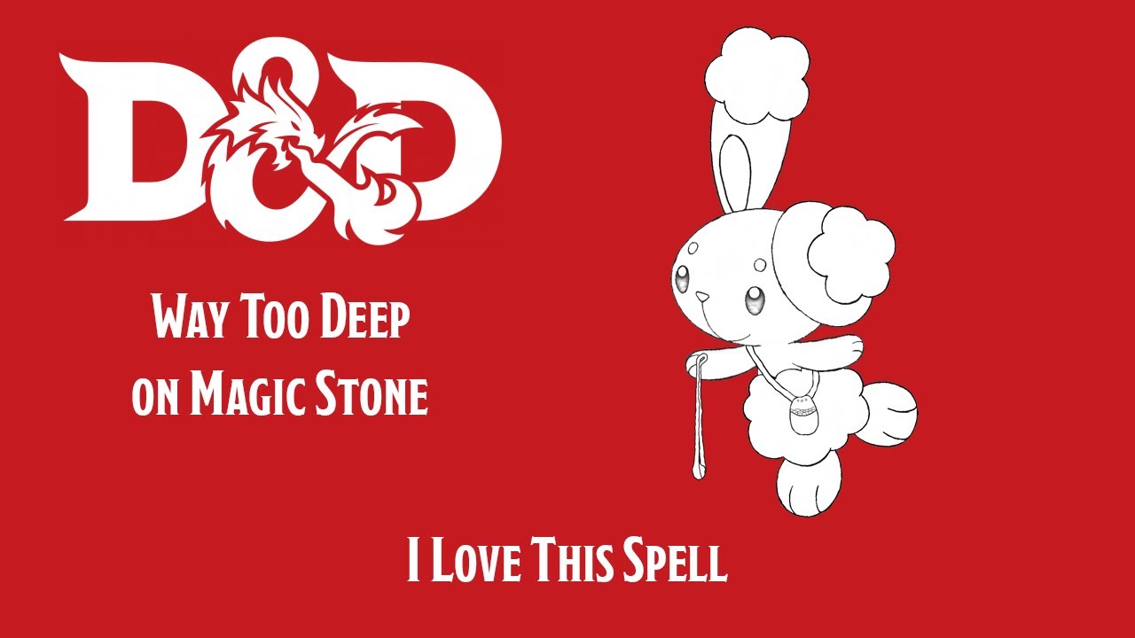 Magic Stone: My Favourite Spell in D&D - YouTube