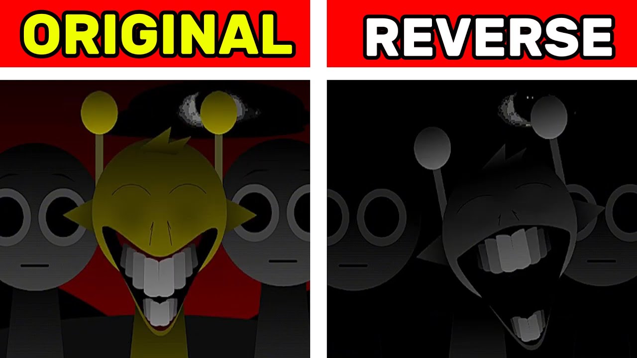 Incredibox Sprunki Reversed Normal Versions VS Horror Versions 2 - YouTube