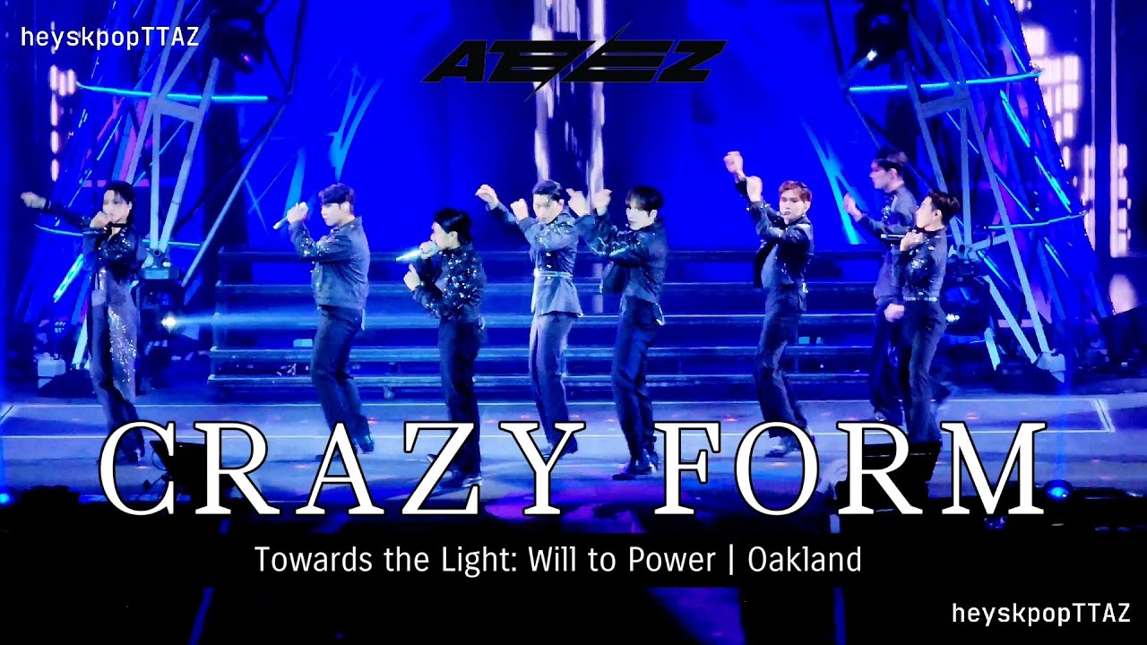 ATEEZ - Crazy Form | 4K HDR | 240717 에이티즈 TOWARDS THE LIGHT : WILL TO ...