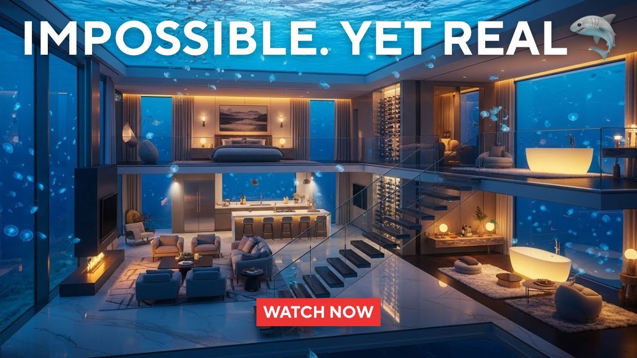 Inside the Unreal $50 Million Underwater Mansion 🌊 | Ocean Dream House ...