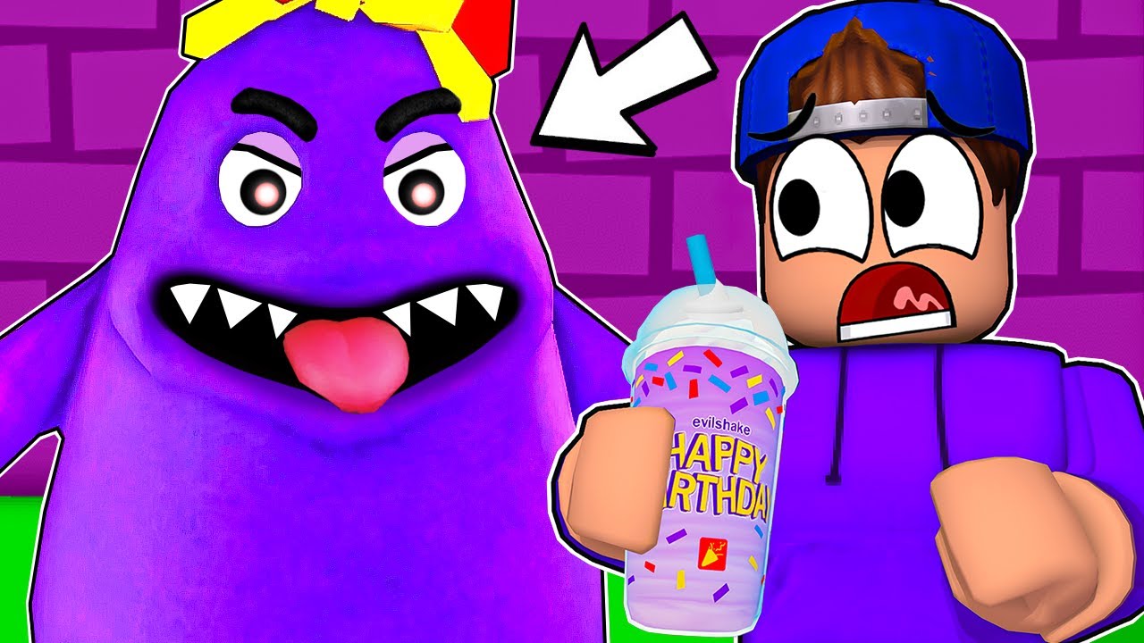 ROBLOX GRIMACE SHAKE CHAPTER 2! (GRIMACE'S HOUSE) - YouTube