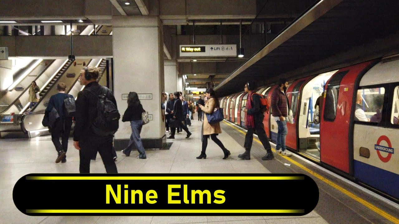 Tube Station Nine Elms - London 🇬🇧 - Walkthrough 🚶 - YouTube