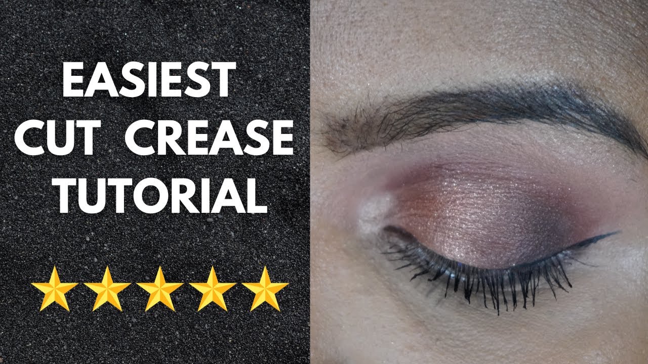 SUPER EASY Cut Crease Tutorial For Beginners 2023 - YouTube