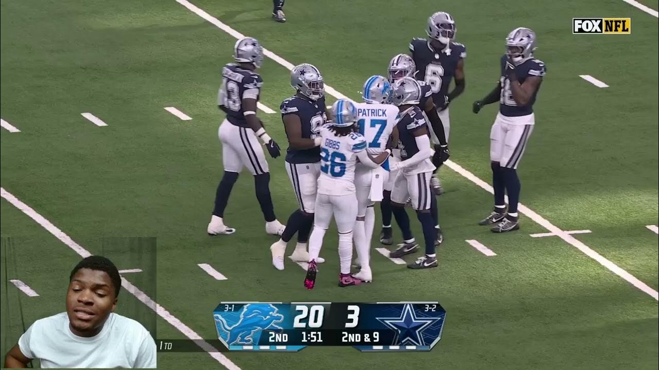 Detroit Lions vs. Dallas Cowboys | 2024 Week 6 Game Highlights ... REACTION - YouTube