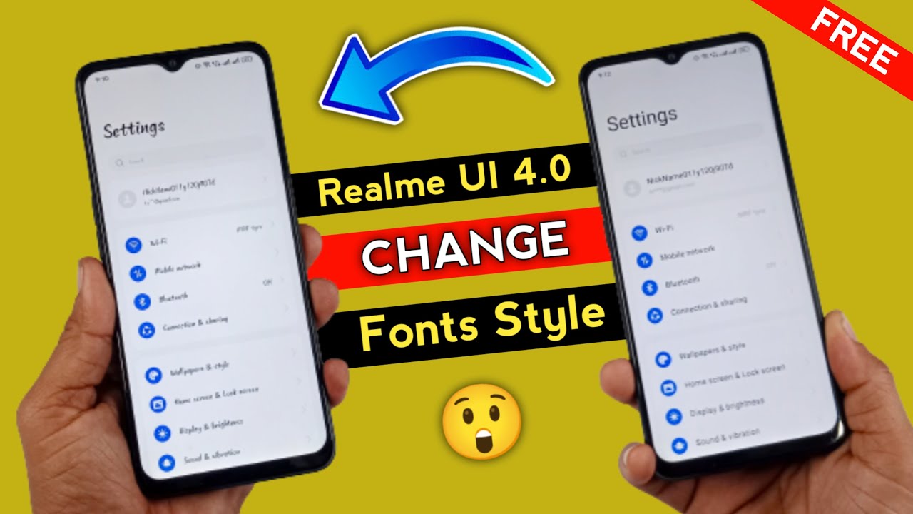 Realme UI 4 0 Fonts Style Change Kaise Kare How To Change Font Style realme-ui-4-0-fonts-style-change-kaise-kare-how-to-change-font-style