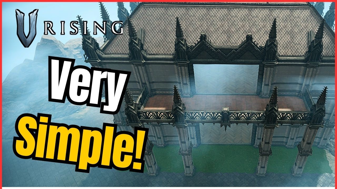 I Built a Town Hall in V Rising | Here's How to Build It! | Dunley ...