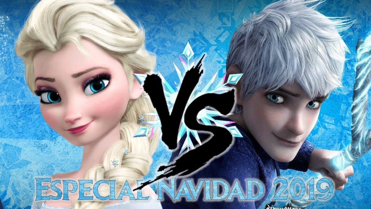 Elsa (Frozen) vs Jack Frost (ROTG) Especial Navidad | Carpal ft Mafer ...