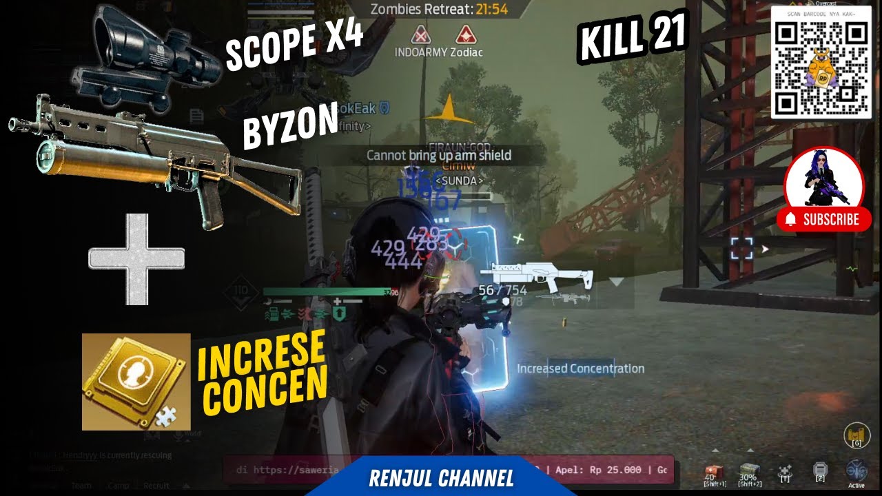 ZOMBIE RADIATION ISLAND PLATINUM WAR ZONE CAMP Infinity VS Zodiac VS INDOARMY VS SUNDA #undawnpc ...