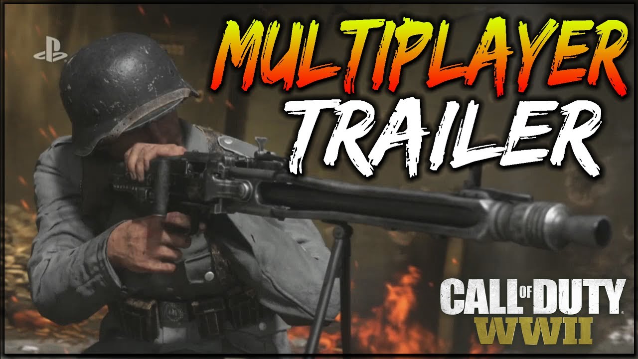 Call of Duty: WW2 Multiplayer Trailer Breakdown! COD WW2 Multiplayer ...