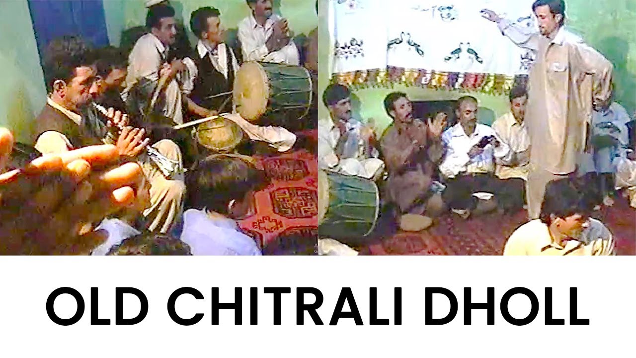 OLD chitrali Dholl dance | Mix Old chitrali songs music 2005 VCR Video ...