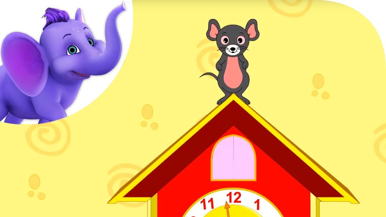Classic Rhymes from Appu Series - Hickory Dickory Dock - YouTube