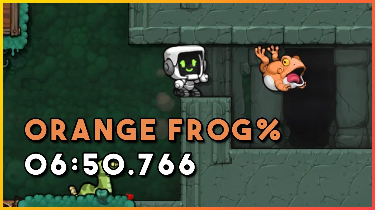 Dying-To-Orange-Frog% Speedrun [06:50.766] - Spelunky 2 - YouTube