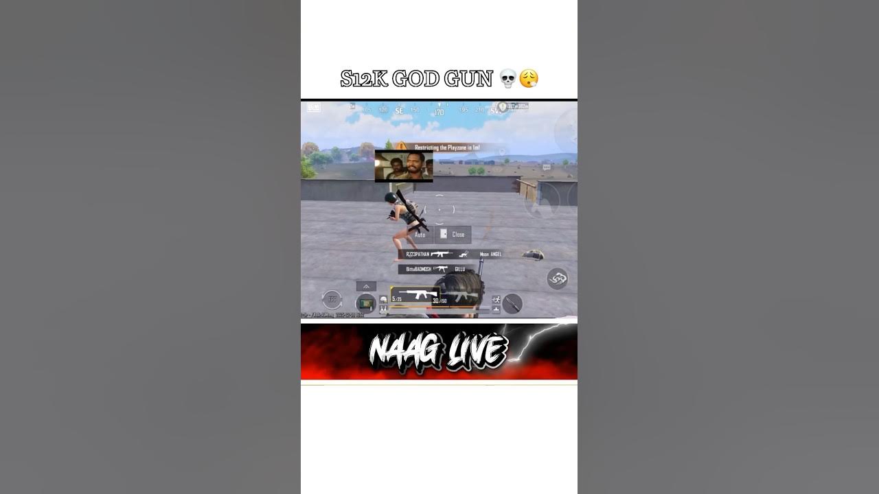 S12K God Gun 💀😮‍💨| #bgmi #pubgmobile #pubg #pubgm #shortvideo #shorts @NaaG_is_Live - YouTube