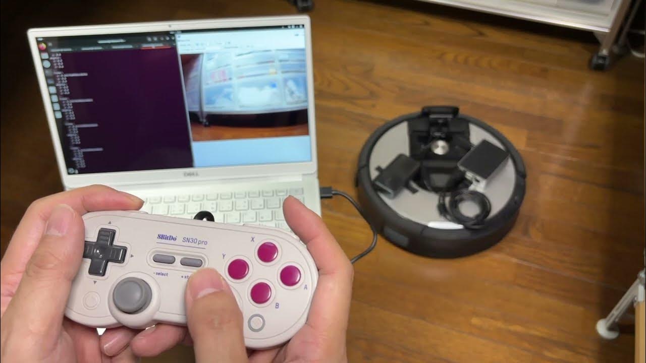 Controlling Roomba 961 with ROS Jazzy Raspberry Pi 4B over Wi-Fi Network - YouTube