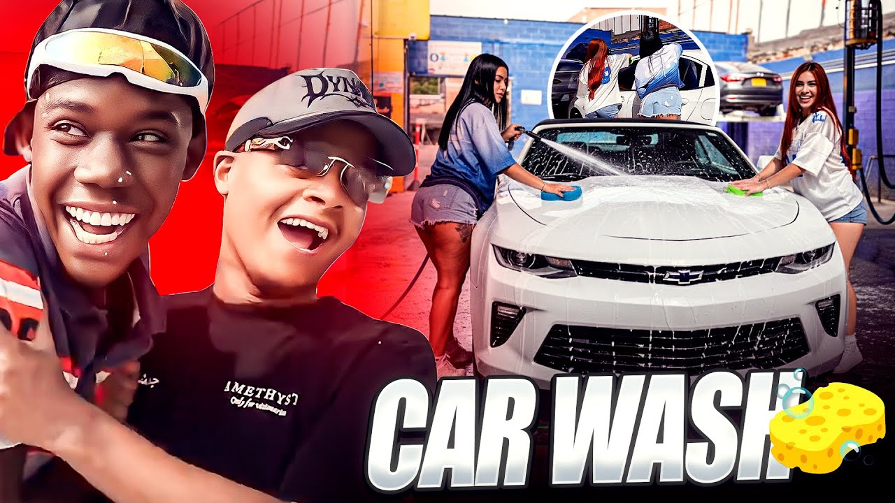 LOS STREAMERS APRENDEN A TRABAJAR EN UN CAR WASH | WESTCOL - YouTube