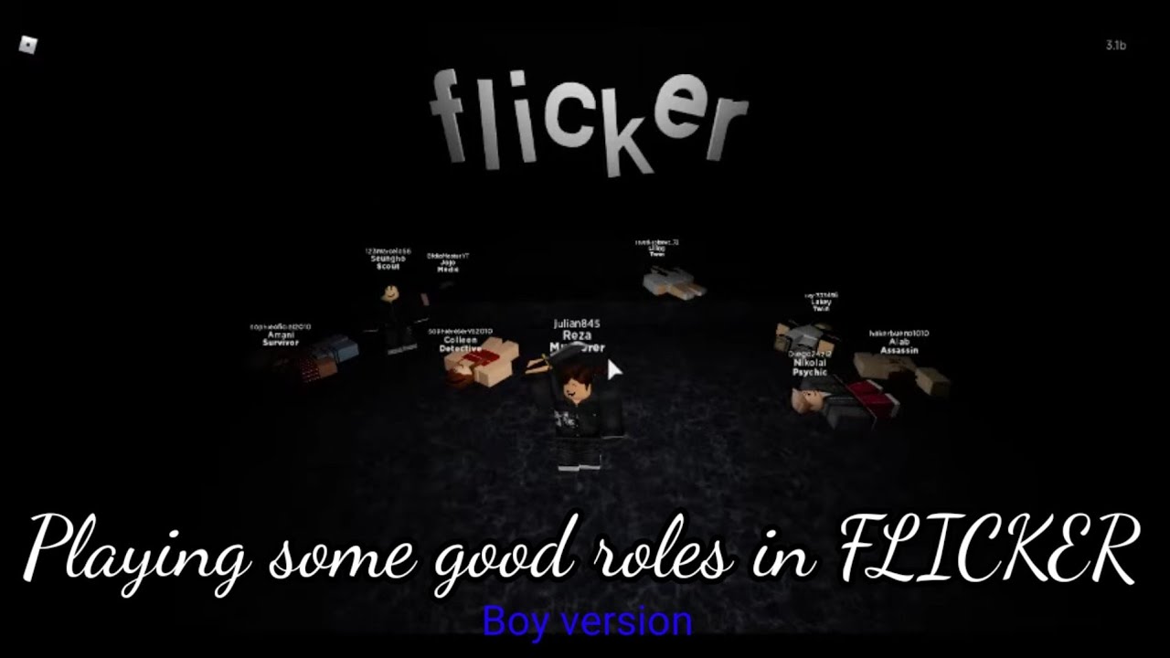 Playing a few good roles in flicker (boy version) - YouTube