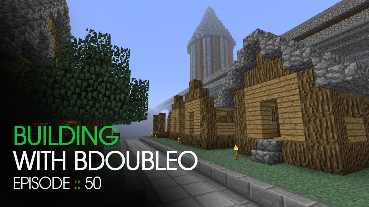 Minecraft Building with BdoubleO - Episode 50 - TGIF - YouTube