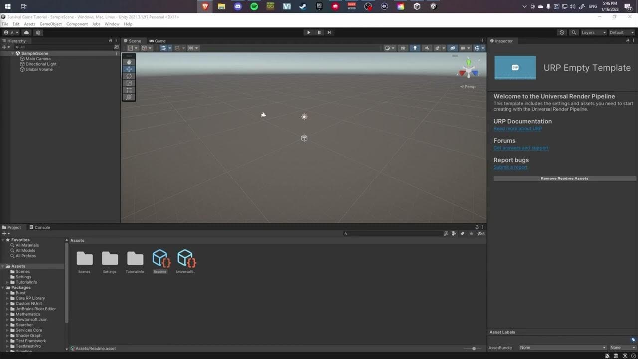 Getting Started with Unity3D [Setup Unity] - YouTube