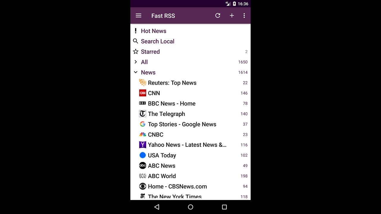 Fast RSS - Feed News Reader - YouTube