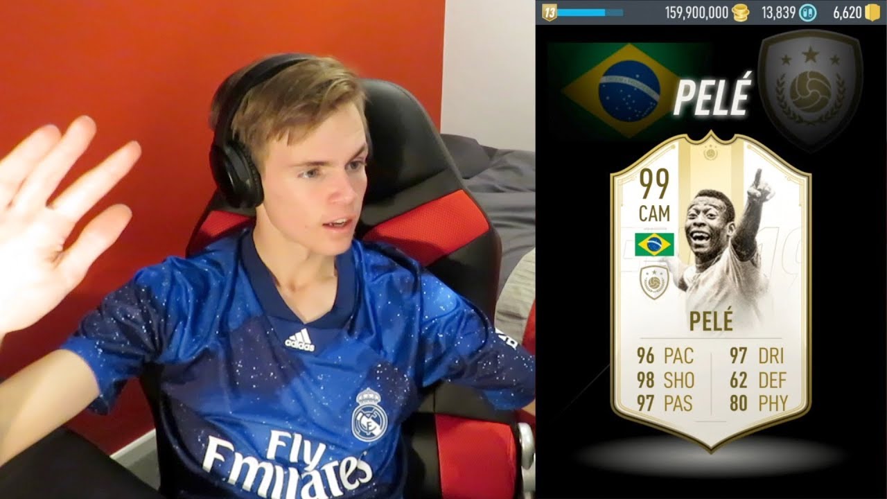 PACKING 99 PELE FOR THE *LAST* TIME!!! PACYBITS FUT 19 PACK OPENING ...