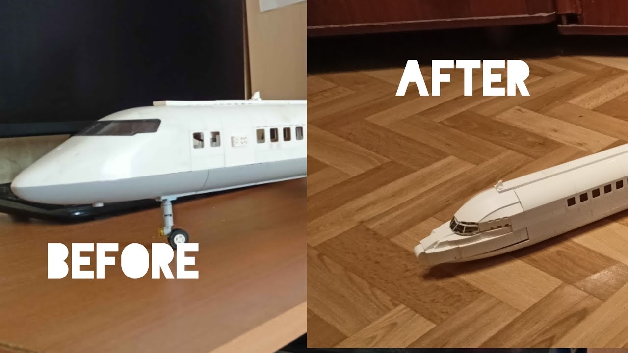 Can I build a perfect Lego TU-154? - YouTube