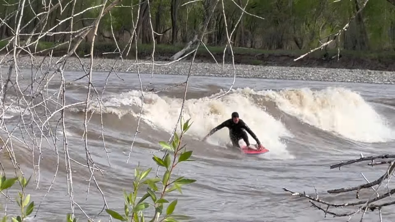 Bodyboarding Montana Big Water Boogie Ep:2 #boogie50states - YouTube