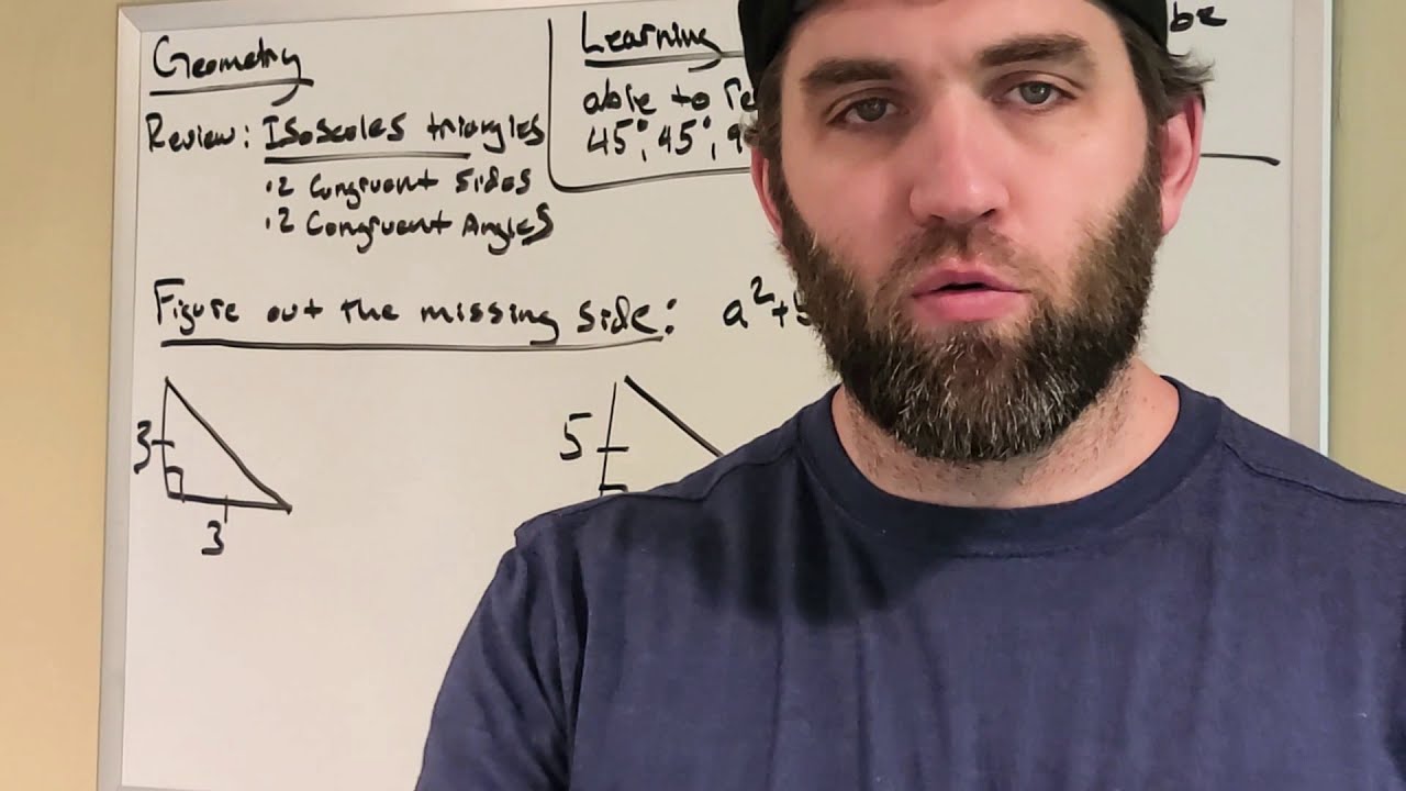 45 45 90 Triangles YouTube