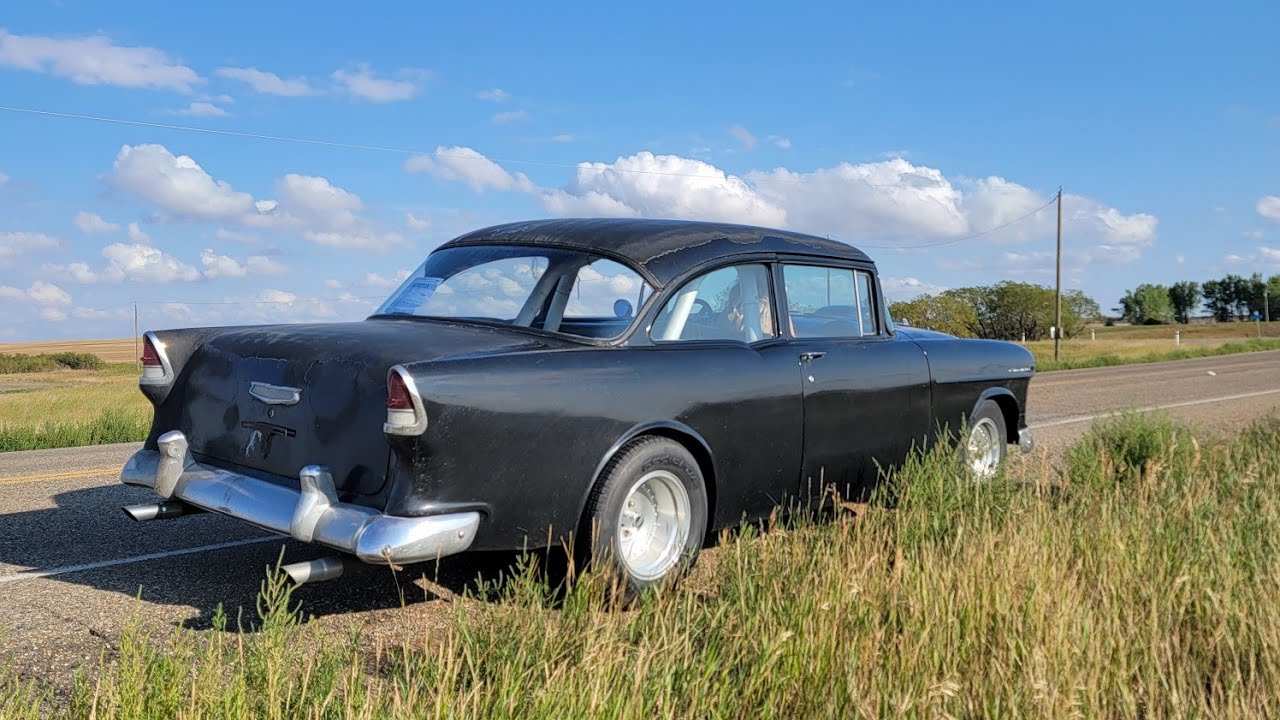 Bob falfas Amarican griffity 55 chevy "Roadkill road trip" Drove the 55 ...