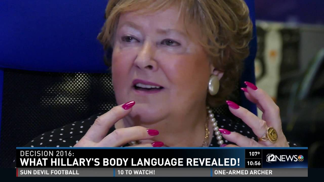 What Hillary’s body language revealed! - YouTube