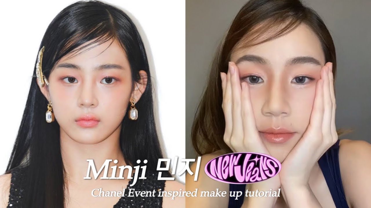 แต่งหน้าตามลุคงาน Chanel ของมินจี Minji NewJeans 🫶🏻 | How to get Minji ...