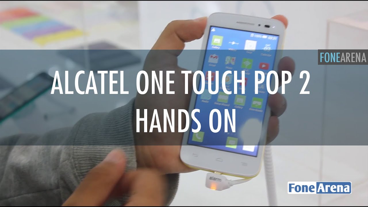 Alcatel One Touch Pop 2 Hands On - YouTube