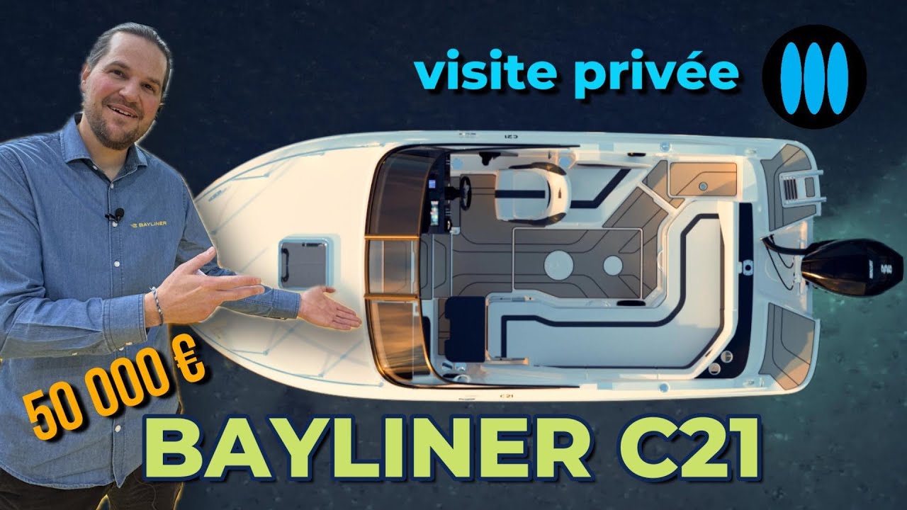 Bayliner C21 - un dayboat idéal pour la famille, à prix d'ami ! - YouTube