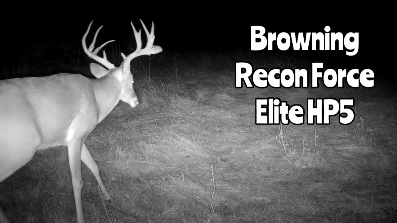 Browning Recon Force Elite HP5: Oct. 25- Nov. 7, 2023 - YouTube