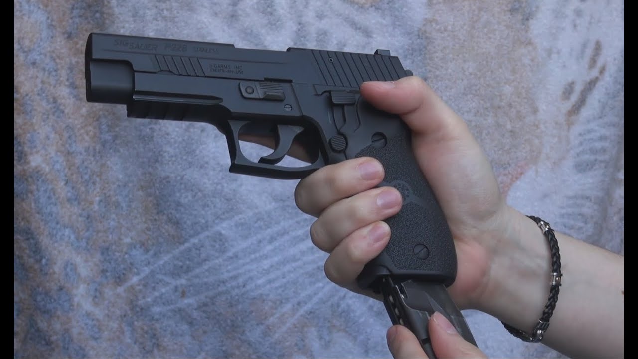 (Airsoft) P226 Blackwater custom (Marui) - YouTube