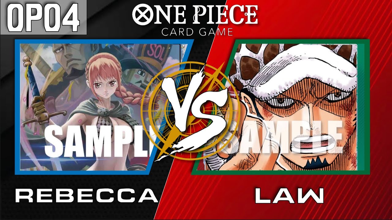 (OP04) Law vs Rebecca | One Piece Card Game - YouTube