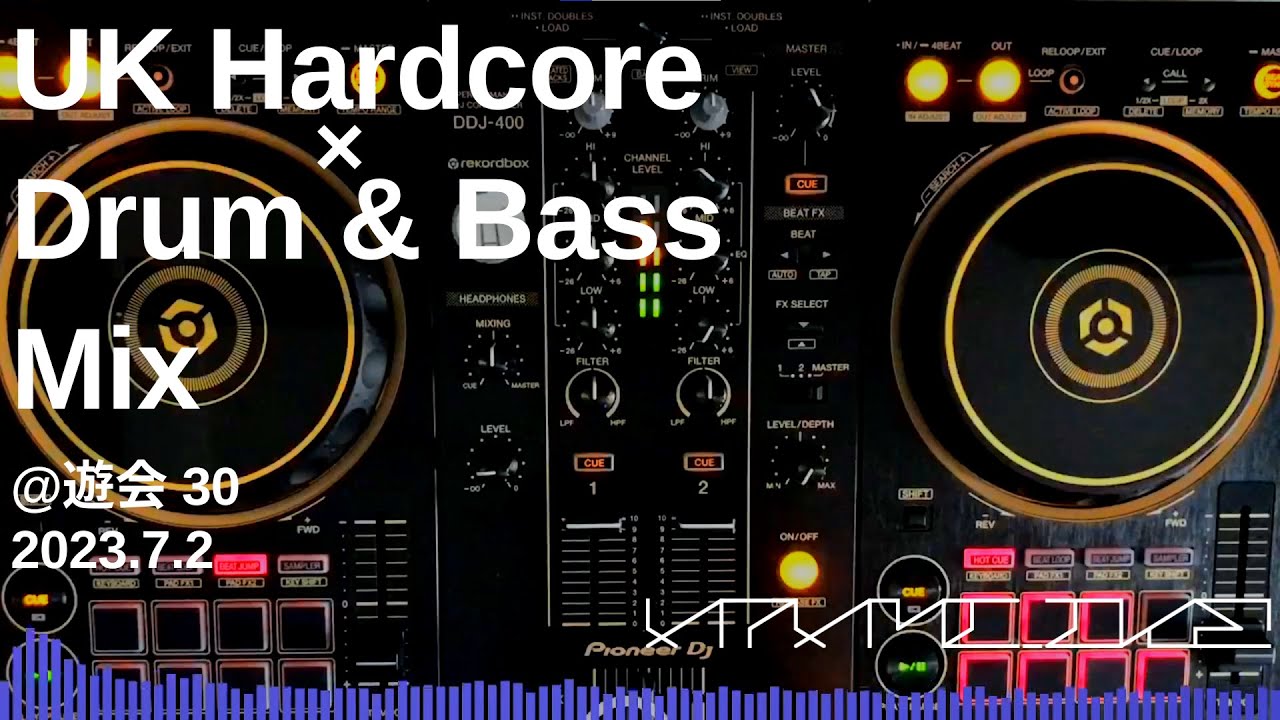 Atami_ike - UK Hardcore × Drum & Bass Mix (#遊会 30｜2023.7.2) - YouTube