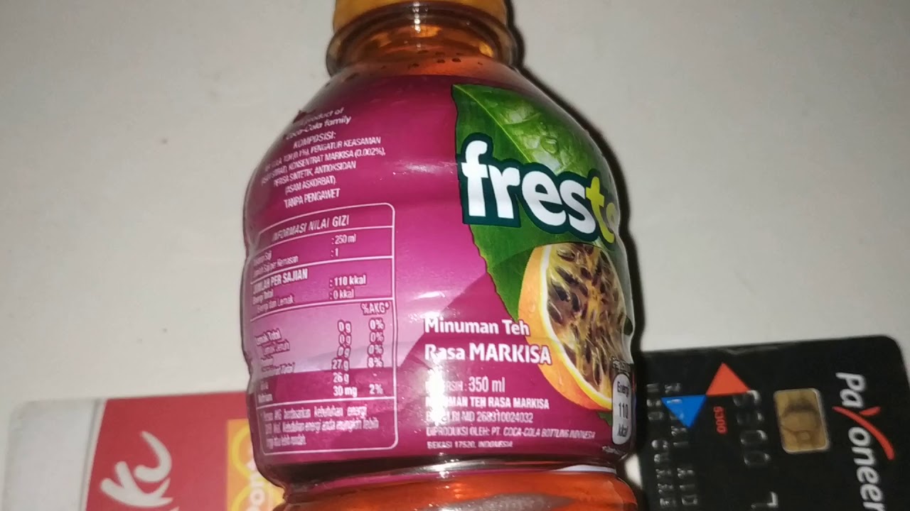 Review frestea markisa taste - YouTube