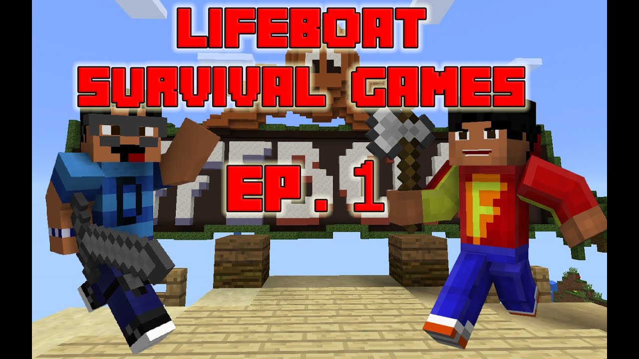LifeBoat Survival Games EP.1 w/SuprD - YouTube