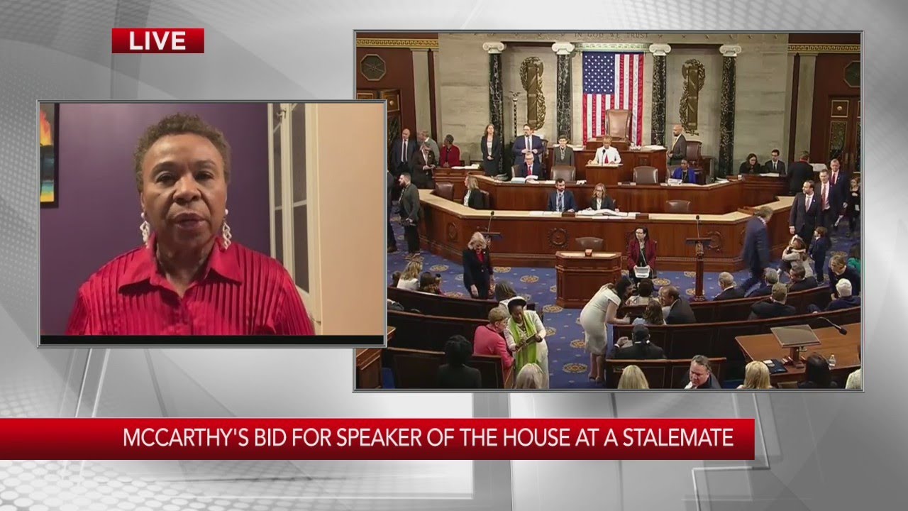 Rep. Barbara Lee discusses House speaker stalemate - YouTube