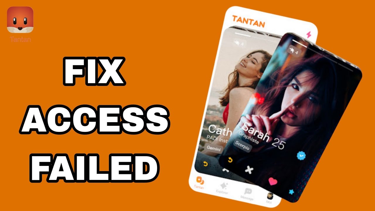 How To Fix And Solve Access Failed On TanTan App | Final Solution - YouTube