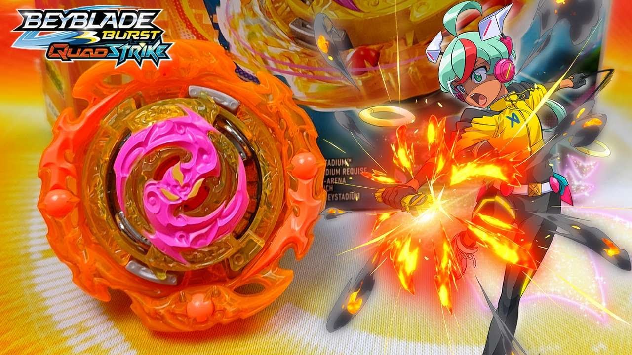 FLAME PANDORA EVERLASTING La toupie du feu ! Beyblade Burst QuadStrike ...