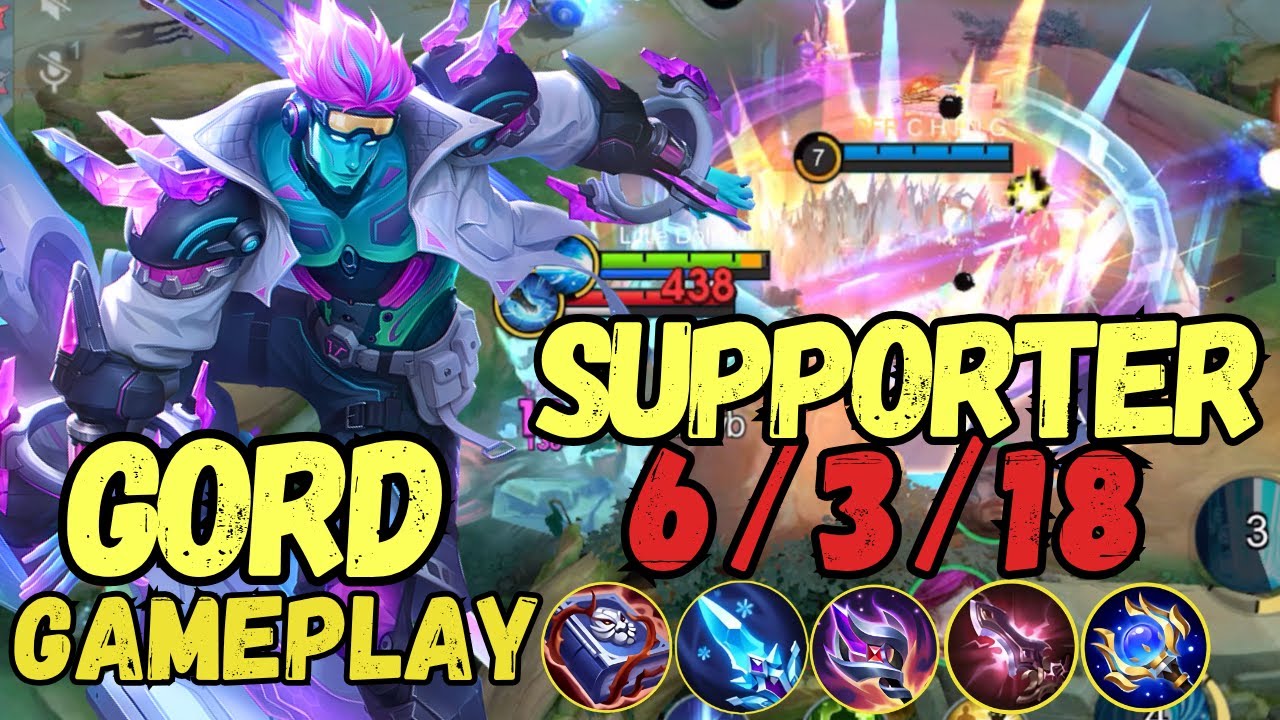 Gord Best For Support 🔥🔥 Gord Top Global Build 😱😱 Gord Gameplay - YouTube