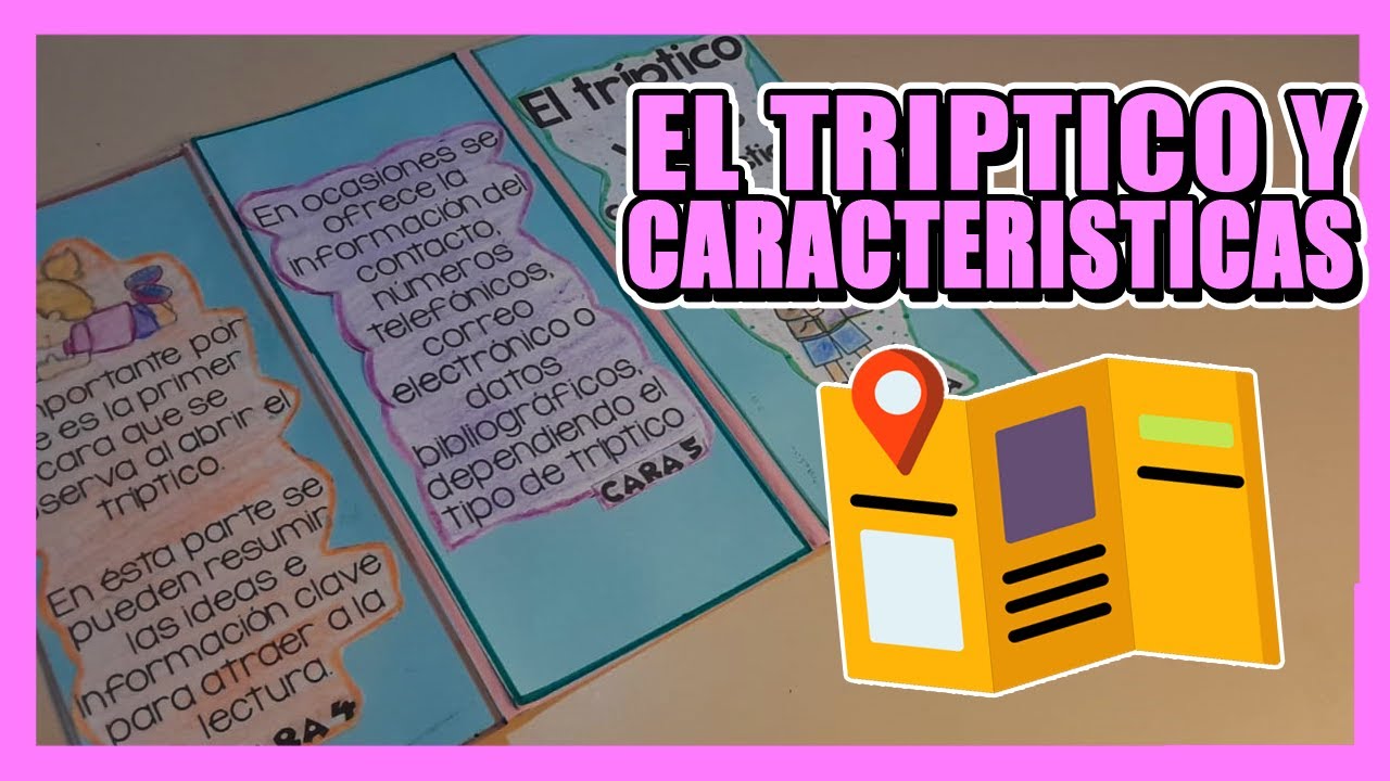 Como Hacer Un Triptico y sus características - YouTube