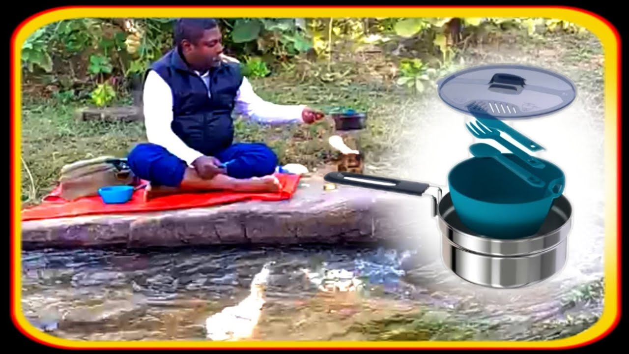 QUECHUA MH 100 ONE PERSON COOK SET | CAMP COOK SET | SOLO CAMPING - YouTube