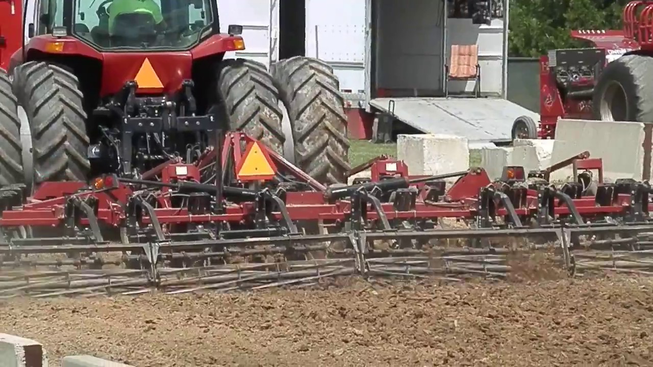 Tractor Pull Track Prep - YouTube