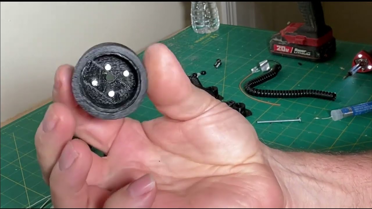 Building 3D Printed Grimes Lights for b737 Simulator Part 1/2 - YouTube